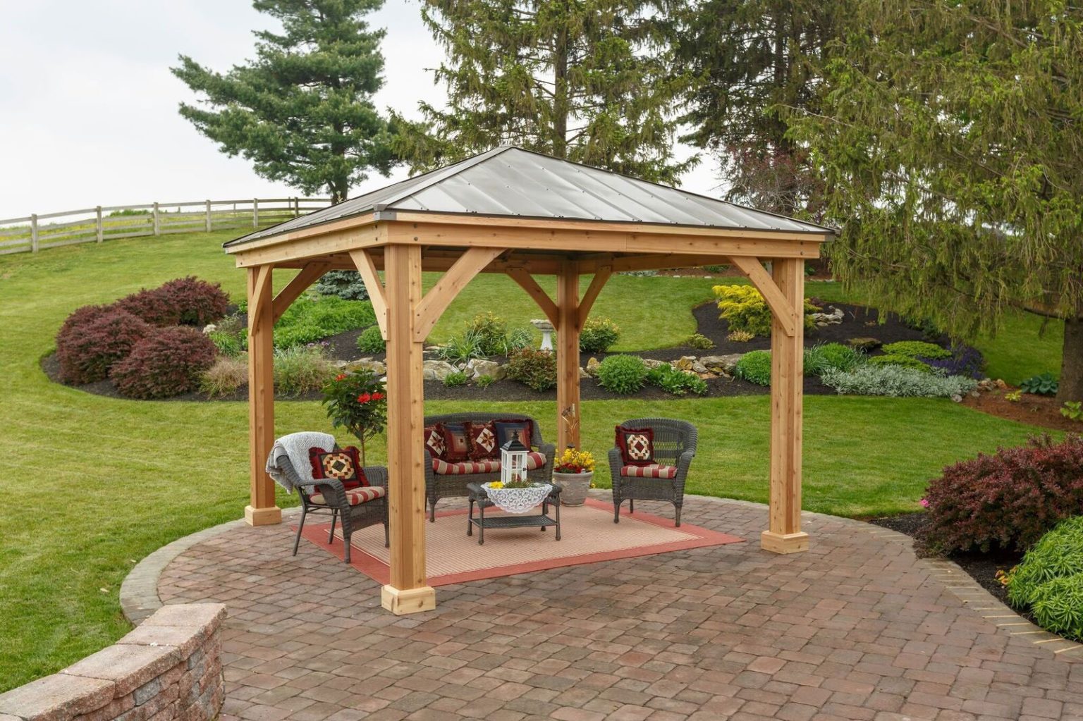 Amish-Crafted DIY Gazebo, Pergola & Pavilion Kits - YardCraft