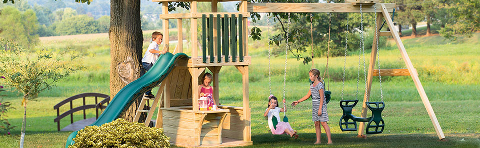 Browse Our Playsets and Playset Accessories - YardCraft