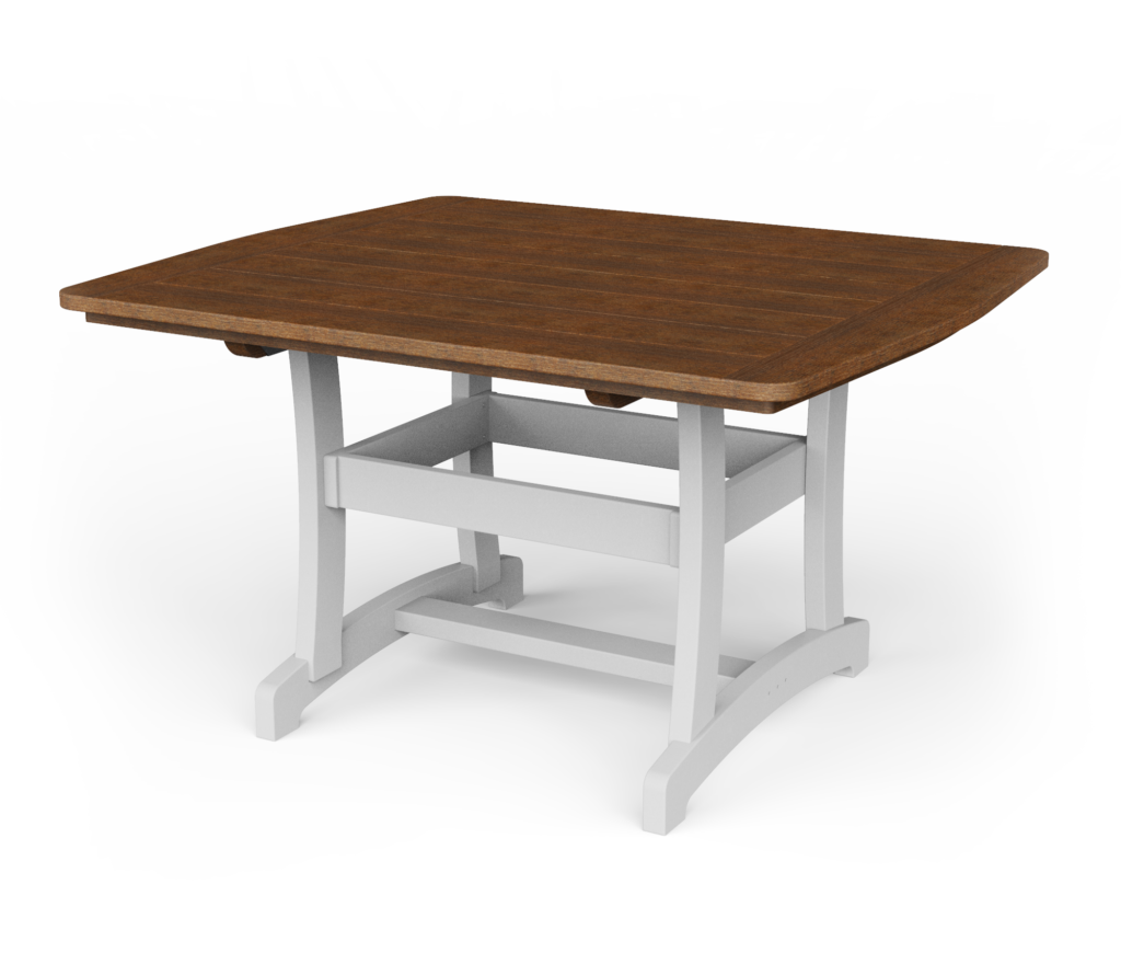 Poly Wood Grain Dining Table - YardCraft