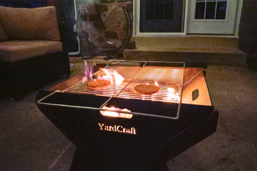 Stainless Steel Fire Pit Grill Grate for Cooking - YardCraft