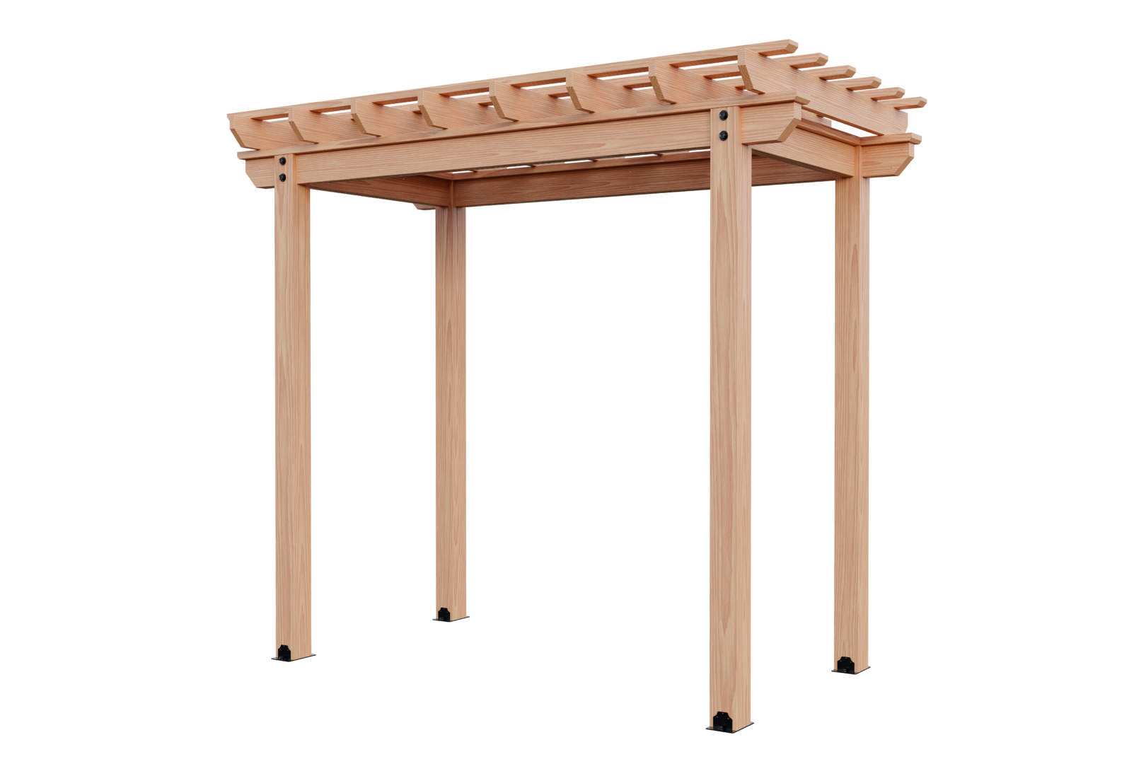 6x10 DIY Cedar Pergola Kit - Includes Curbside Delivery - YardCraft