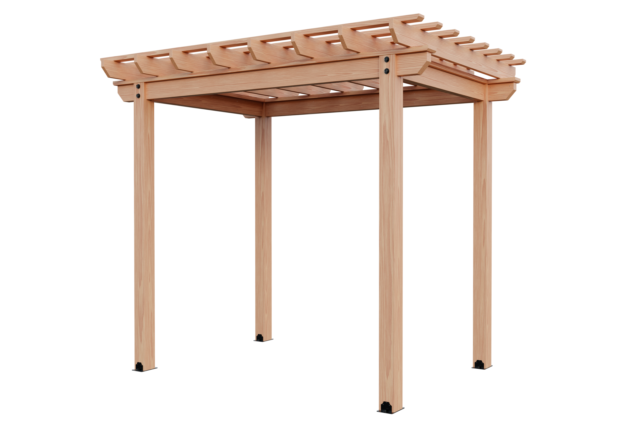 8x10 DIY Cedar Pergola Kit - Includes Curbside Delivery - YardCraft